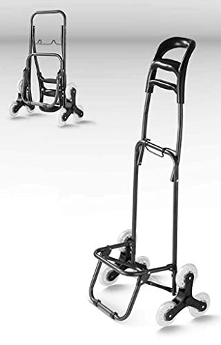 Shopping Trolley on Wheels Multi Function Shopping Cart Seniors Groceries Trolley, Eight Rounds Crystal Wheel, Climbing Stairs Small Cart Handcart, 35 Kg Load Storage Hand Trucks,#4 ,Shopping Trol