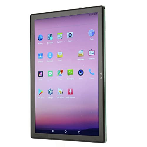 Naroote 10in Tablet, Calling Tablet 6GB 256GB 100‑240V for Travel (US Plug)