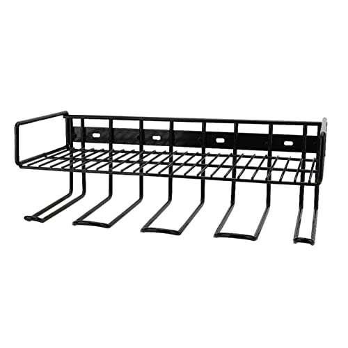 HEVIRGO Power Tools Rack Heavy Duty Tool Holder Rack Organizer Not Easy to Drop Black