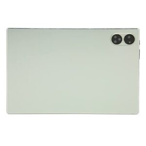 Shanrya 10in Tablet, 1960x1080 IPS Screen 5GWIFI Green 4G Calling Tablet for Travel (US Plug)