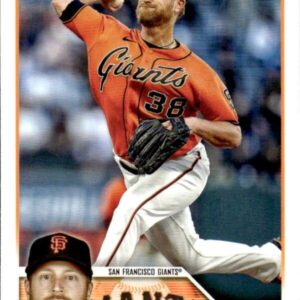 2023 TOPPS #108 ALEX COBB SAN FRANCISCO GIANTS BASEBALL OFFICIAL TRADING CARD OF THE MLB