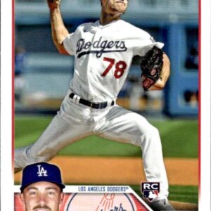 2023 Topps #15 Michael Grove Los Angeles Dodgers (RC - Rookie Card) NM-MT MLB Baseball