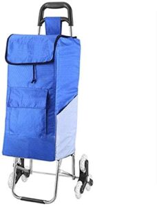 shopping trolley on wheels multi function shopping cart fashion folding portable luggage small trailer labor-saving large capacity stainless steel rod storage hand trucks,b ,