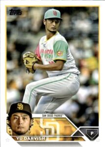 2023 topps #279 yu darvish san diego padres baseball official trading card of the mlb