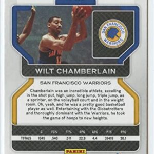 2021-22 PANINI PRIZM #260 WILT CHAMBERLAIN SAN FRANCISCO WARRIORS BASKETBALL OFFICIAL TRADING CARD OF THE NBA