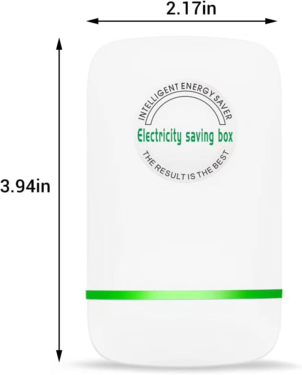 Power Saver Pro Energy Saver, Household Power Saver, Electricity Saving Box Household Office Market Device Electric Energy Saving Device, Electric Smart US Plug 90V-250V 30KW (2PC)