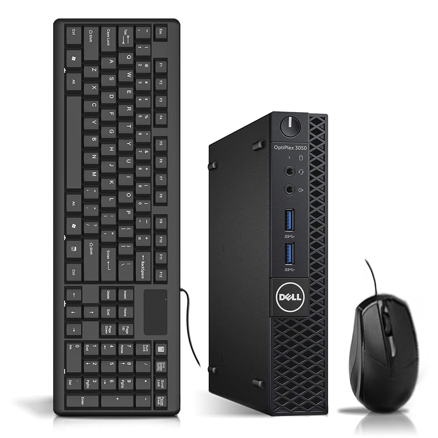 Dell OptiPlex 3050 Micro Mini PC Desktop Computer, Intel Core i5-6400T, 16GB DDR4, 1TB SSD, WiFi, Bluetooth, HDMI Windows 10 pro (Renewed)