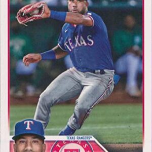 2023 Topps #286 Ezequiel Duran Texas Rangers (RC - Rookie Card) NM-MT MLB Baseball