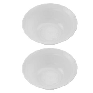 Soaking Wash Basin, Professional 10pcs Plastic Fashionable Elegant Hand Wash Basin Round for Skin Care for Beauty Salon