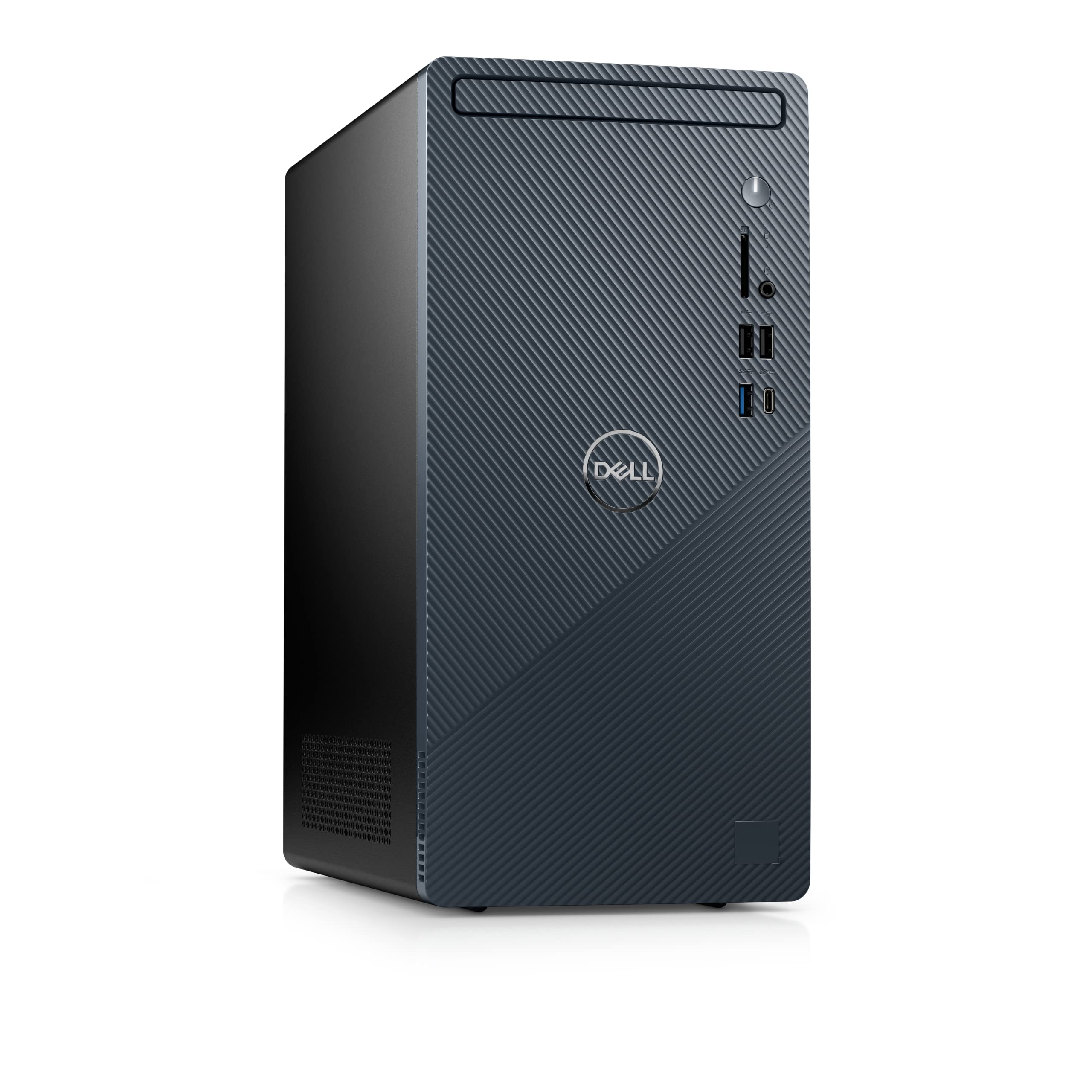 Dell Inspiron 3910 Mini-Tower Desktop Computer, Intel Core i7-12700, 32GB RAM, 2TB SSD NVMe + 1TB HDD, AX Wi-Fi, Bluetooth, SD Card Reader, HDMI, VGA - Windows 11 Pro (RENEWED)