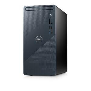 Dell Inspiron 3910 Mini-Tower Desktop Computer, Intel Core i7-12700, 32GB RAM, 2TB SSD NVMe + 1TB HDD, AX Wi-Fi, Bluetooth, SD Card Reader, HDMI, VGA - Windows 11 Pro (RENEWED)