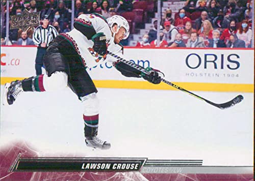 2022-23 Upper Deck #8 Lawson Crouse Arizona Coyotes Series 1 NHL Hockey Trading Card