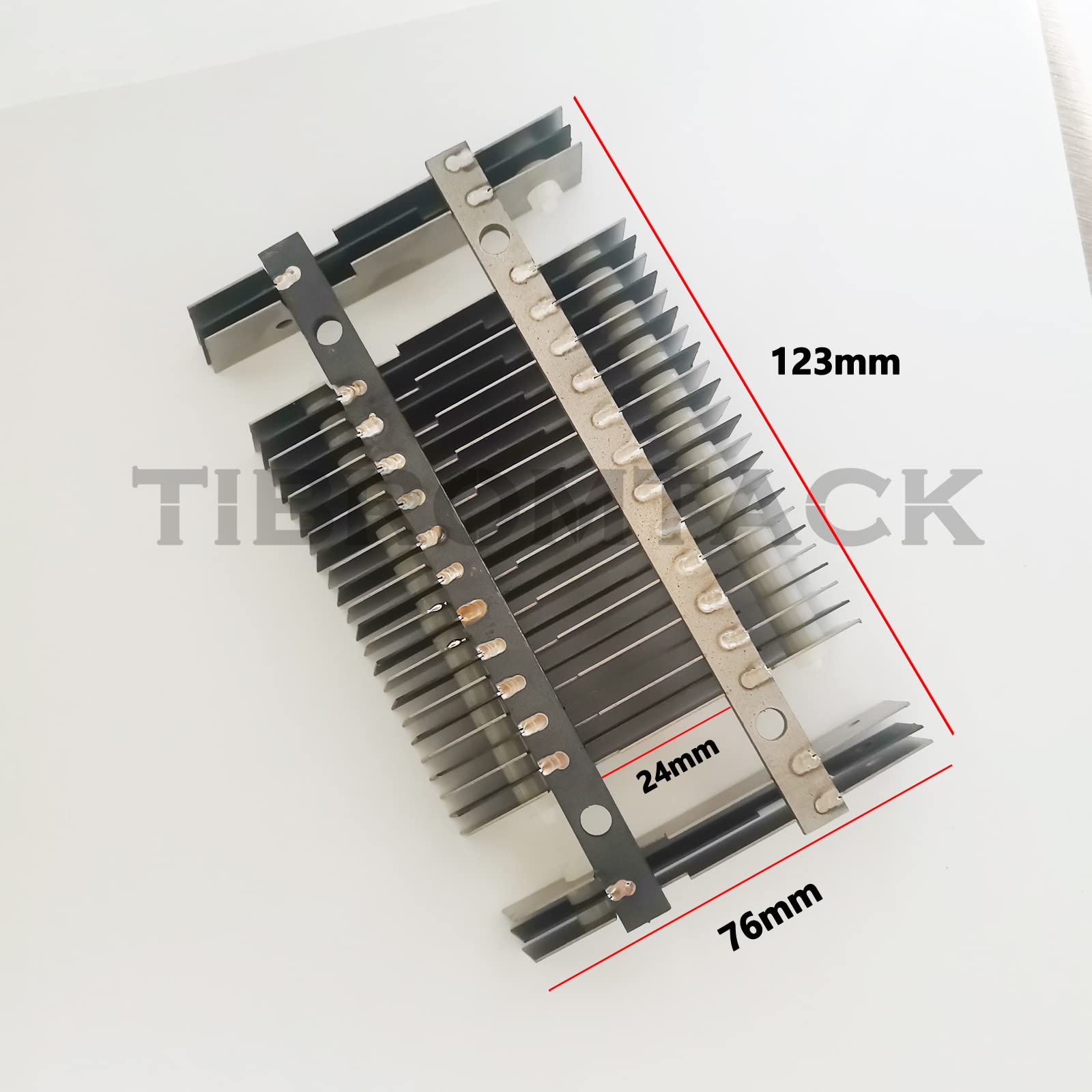 MMO Ruthenium Iridium Coated Titanium Electrode Set for Fruit Vegetable Machine and Electrolytic Water Machine,Electrolysis Titanium Cell,16 Cathode Plates and 13 Anode Plates with Ru-Ir Coating