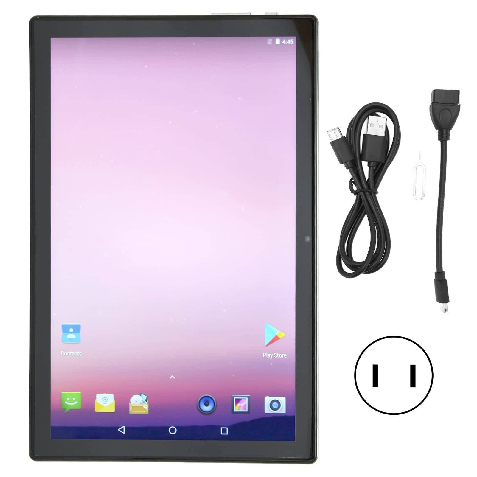 10.1 Inch Tablet with 8GB RAM 256GB ROM Octa Core, 6000mAh Battery and Low Power CPU, 2.5D Curved Glass IPS Touch Screen, 8M, 20M Dual Cameras, Dual Sim Dual Standby(USA)