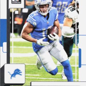 2022 DONRUSS #85 AMON-RA ST. BROWN DETROIT LIONS FOOTBALL OFFICIAL TRADING CARD OF THE NFL