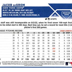 2023 Topps Series 1#48 Jacob deGrom