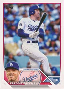 2023 topps #200 freddie freeman nm-mt los angeles dodgers baseball trading card