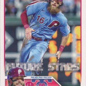 2023 Topps #237 Brandon Marsh NM-MT Philadelphia Phillies Baseball Trading Card