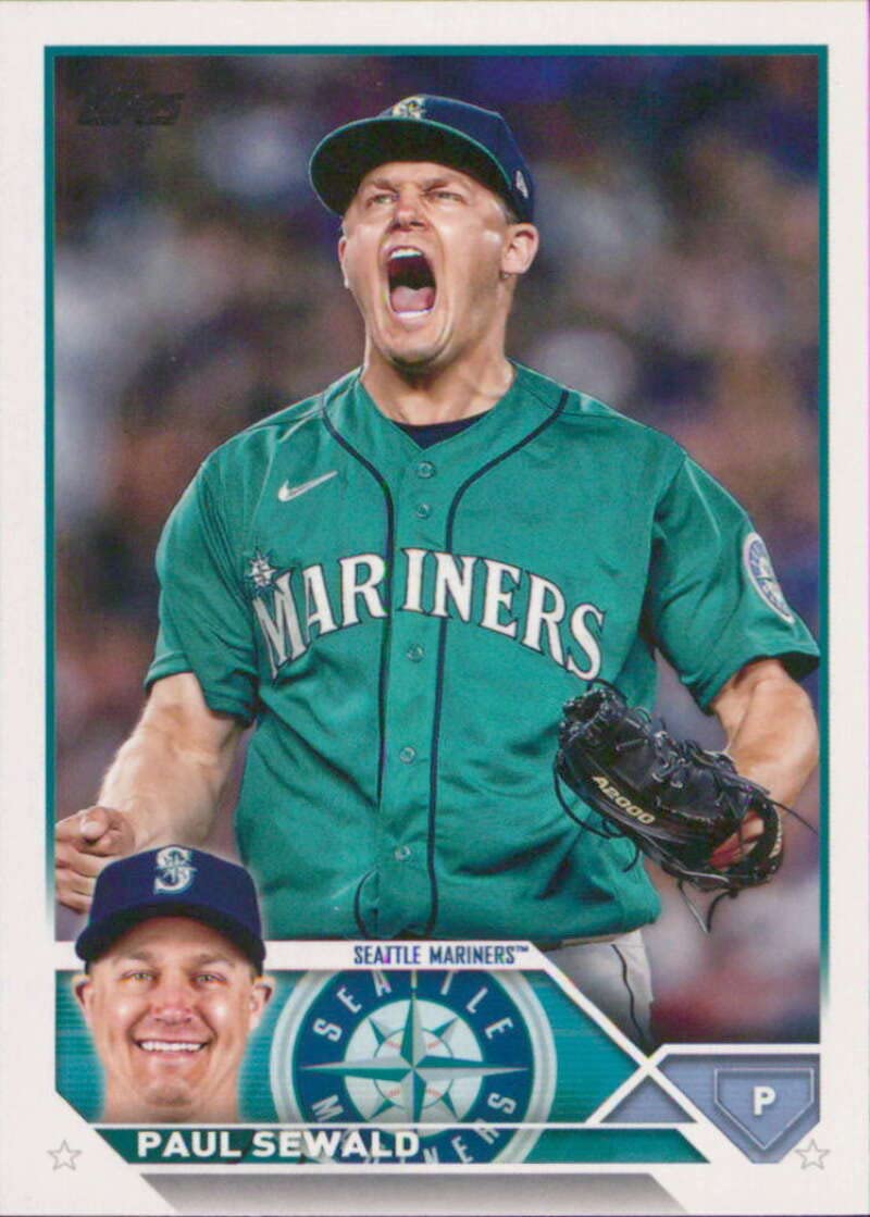 2023 Topps #207 Paul Sewald NM-MT Seattle Mariners Baseball Trading Card