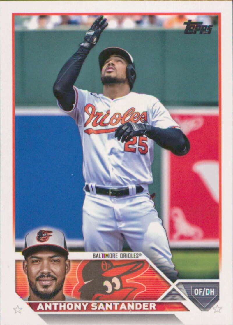 2023 Topps #265 Anthony Santander NM-MT Baltimore Orioles Baseball Trading Card