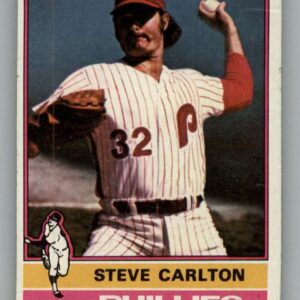 1976 Topps (EXMT) #355 Steve Carlton Philadelphia Phillies MLB Baseball Trading Card