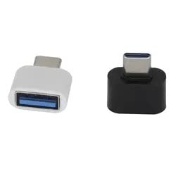 usb type-c to usb adapter/macbook adapter 2 pak (white)