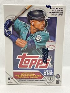 2023 topps baseball series 1 blaster box - factory sealed