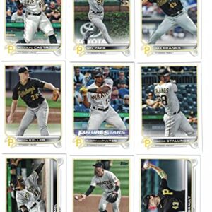 Pittsburgh Pirates / 2023 Topps Pirates Baseball Team Set (Series 1 and 2) with (22) Cards. PLUS the 2022 Topps Pirates Baseball Team Set (Series 1 and 2) with (20) Cards. ***INCLUDES (3) Additional Bonus Cards of Former Pirates Greats Roberto Clemente, D