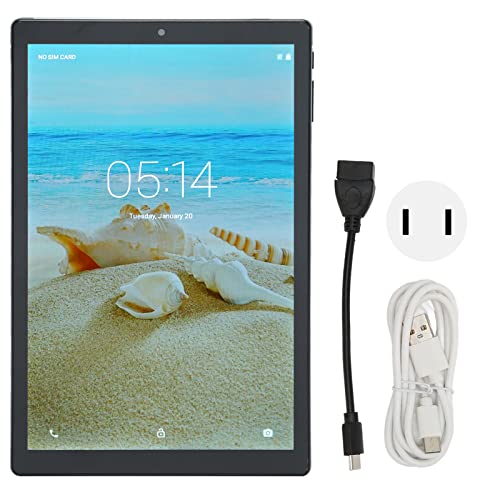 Tablet PC, 100-240V 3G Network for Android Kids Tablet 5GWIFI 4GB RAM 64GB ROM for Office (U.S. regulations)