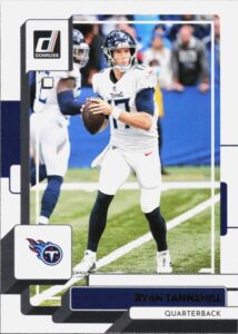 football trading card nfl 2022 donruss #70 ryan tannehill nm near mint titans