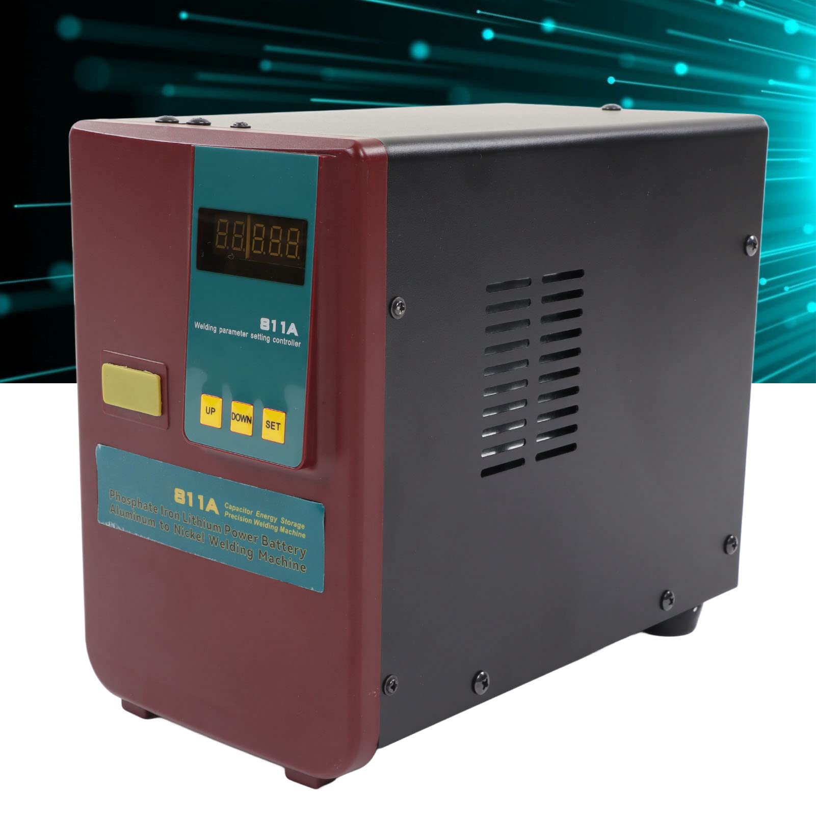 Battery Spot Welder, 36KW Energy Storage Spot Welding Machine Digital Display Screen Intelligent Multifunctional Accurate for Power Tool(US Plug 110V)