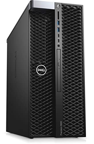 Dell Precision T5820 Workstation Desktop (2018) | Core Xeon W - 512GB SSD - 64GB RAM - Quadro T400 | 4 Cores @ 4.6 GHz Win 11 Pro