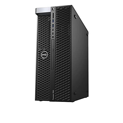 Dell Precision T7820 Workstation Desktop Computer Tower (2018) | Core Xeon Gold - 512GB SSD Hard Drive - 256GB RAM - RTX A4000 | 26 Cores @ 4 GHz - 8GB GDDR6 Win 11 Pro