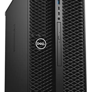 Dell Precision T7820 Workstation Desktop Computer Tower (2018) | Core Xeon Gold - 512GB SSD Hard Drive - 256GB RAM - RTX A4000 | 26 Cores @ 4 GHz - 8GB GDDR6 Win 11 Pro