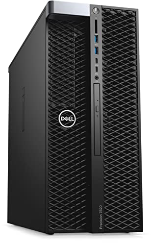 Dell Precision T7820 Workstation Desktop Computer Tower (2018) | Core Xeon Gold - 512GB SSD Hard Drive - 256GB RAM - RTX A4000 | 26 Cores @ 4 GHz - 8GB GDDR6 Win 11 Pro