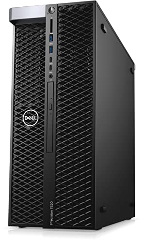 Dell Precision T7820 Workstation Desktop Computer Tower (2018) | Core Xeon Gold - 512GB SSD Hard Drive - 256GB RAM - RTX A4000 | 26 Cores @ 4 GHz - 8GB GDDR6 Win 11 Pro