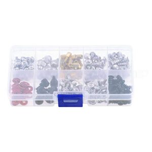 228PCS/Box DIY Repair Tool Screws Accessories for Motherboard Mounting Hardware PC Hard Disk Computer