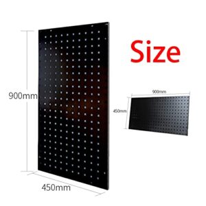 Qianly Pegboard Wall Organizer Storage Pegboard Panels for Living Room Garage