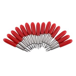 Roland Blades 45 Deg 15Pcs Cutting Blade 45° Knife for Plotter Cutter Red Cap