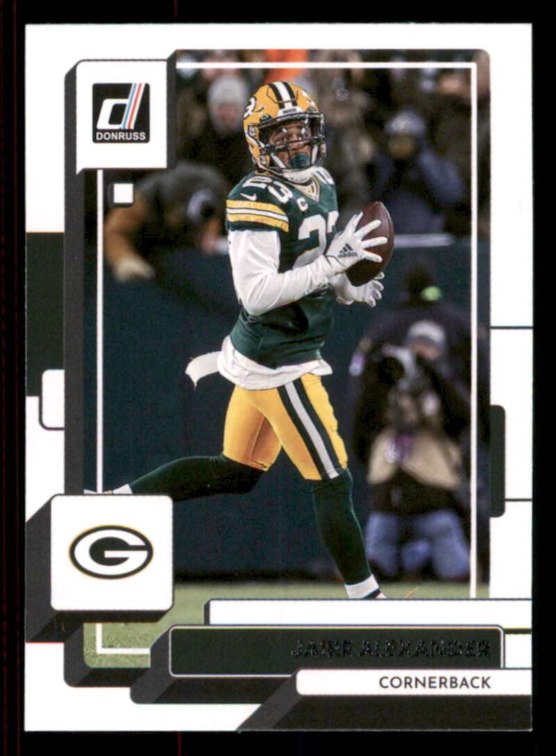 Football Trading Card NFL 2022 Donruss #100 Jaire Alexander NM Near Mint Packers