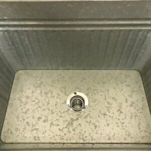 Rectangle Rustic Sink Galvanized Farmhouse Tub & (Rectangle) No Faucet