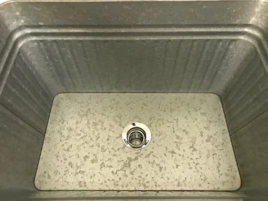 Rectangle Rustic Sink Galvanized Farmhouse Tub & (Rectangle) No Faucet