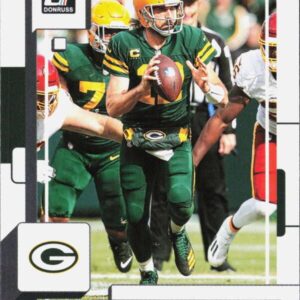 Football Trading Card NFL 2022 Donruss #97 Aaron Rodgers NM Near Mint Packers