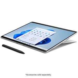 Microsoft Surface Pro X DU8-00001 13" SQ1 8GB/128GB Touch Tablet Computer, Platinum