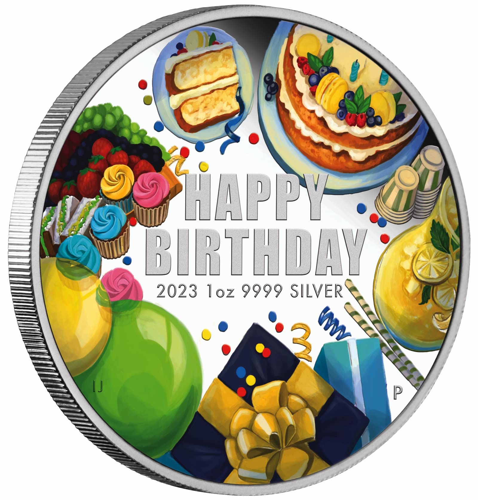 2023 P HAPPY BIRTHDAY 1 oz silver coin $1 Seller Proof