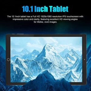 Cryfokt 10.1 Inch Tablet, Android 11 Tablet Metal Frame Support 128GB Expand, for 8 Hours of Mixed Use, Dual 13MP 5MP Camera, for Entertainment at Home or On The Go, Blue