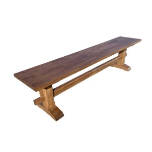 Special Walnut Trestle Bench