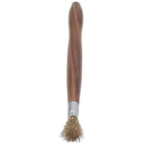 Bonsai Tool, Ergonomic Design Wearable Bonsai Steel Brush Professional Wood Handle Safe for Lawn for Garden