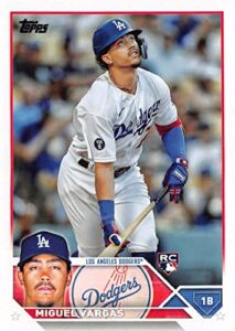 2023 topps series 1#163 miguel vargas rookie card