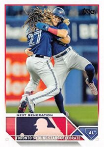 2023 topps series 1 combo card #216 vladimir guerrero jr.